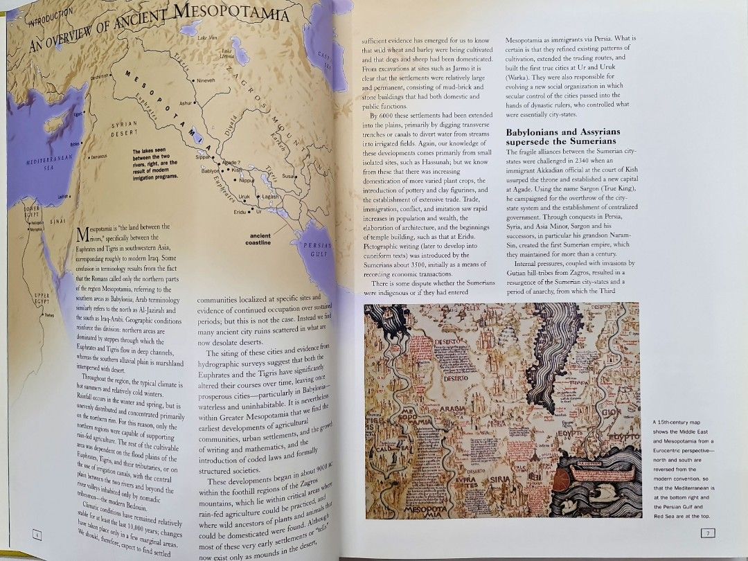 *Rare Gem* Historical Atlas of Ancient Mesopotamia by Norman Bancroft ...