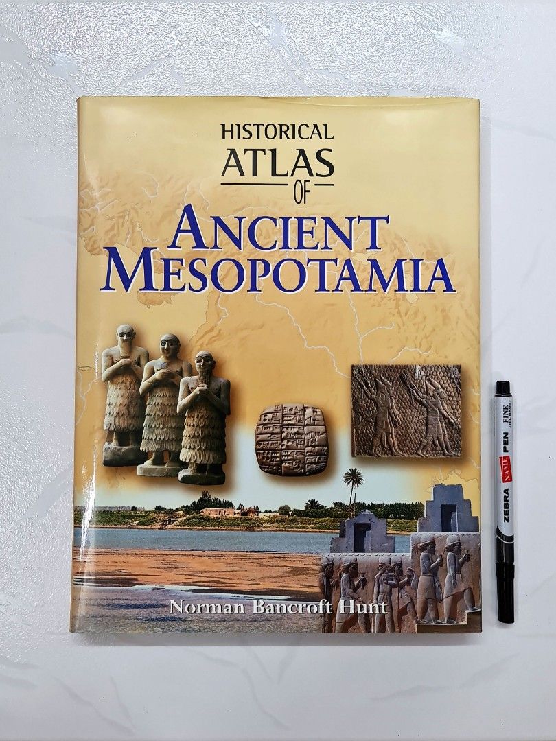 *Rare Gem* Historical Atlas of Ancient Mesopotamia by Norman Bancroft ...
