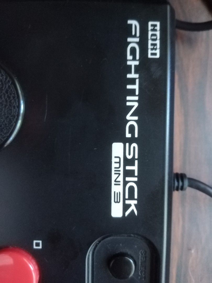 Hori mini fighting stick 3, Video Gaming, Video Game Consoles ...