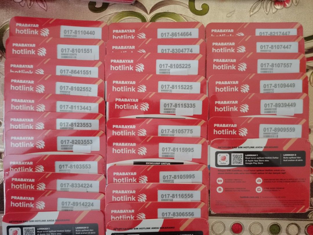 Hotlink prepaid vip number, Mobile Phones & Gadgets, Mobile & Gadget ...