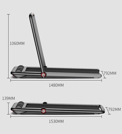 HUAWEI Gymnastika X1 2-in-1 Smart Folding Treadmill Remote Control ...