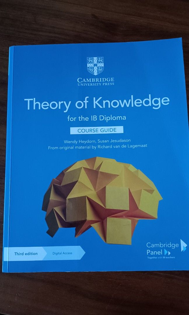 IB TOK Cambridge Theory of knowledge textbook, Hobbies & Toys, Books ...