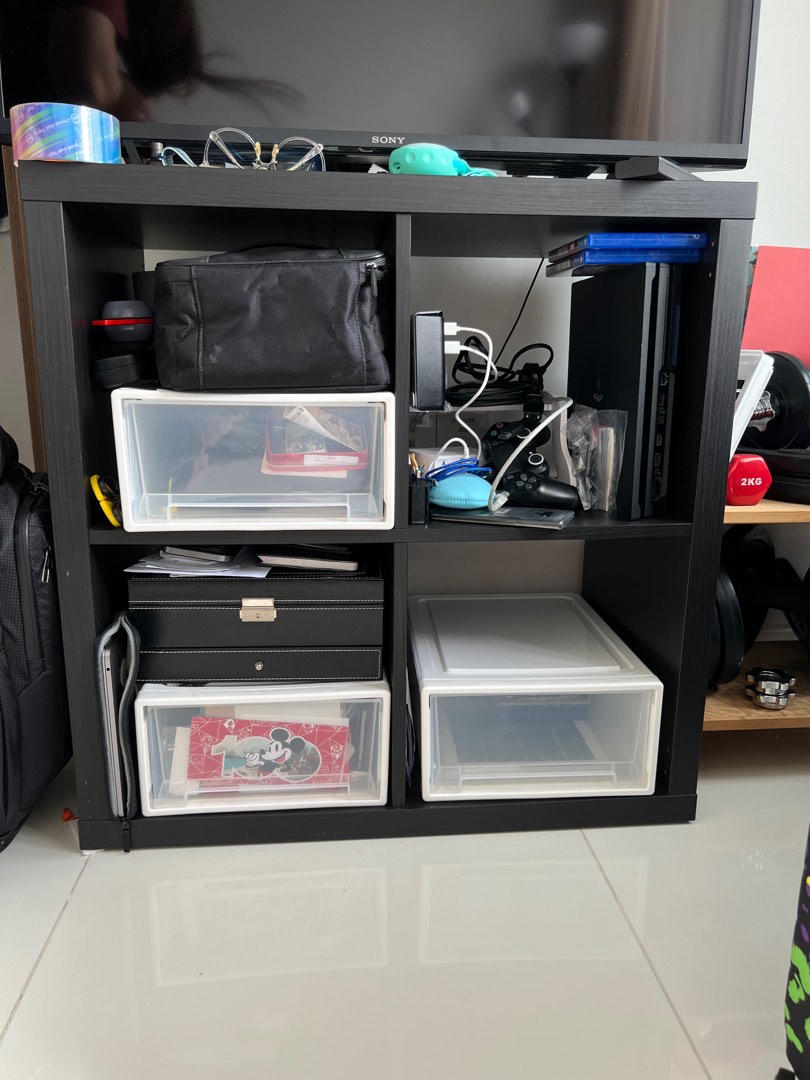 Ikea Kallax 2x2, Furniture & Home Living, Furniture, Shelves, Cabinets ...