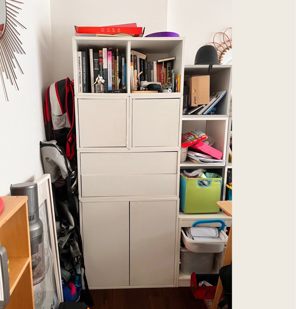 Ikea shelve EKET CABINET Collection, Furniture & Home Living, Furniture ...