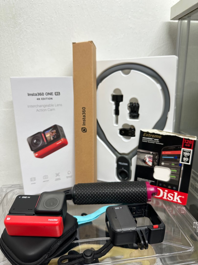Insta360 One Rs 4k Version, Photography, Cameras on Carousell