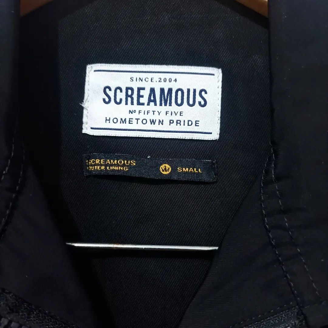 Jaket Screamous Second, Fesyen Pria, Pakaian , Baju Luaran di Carousell