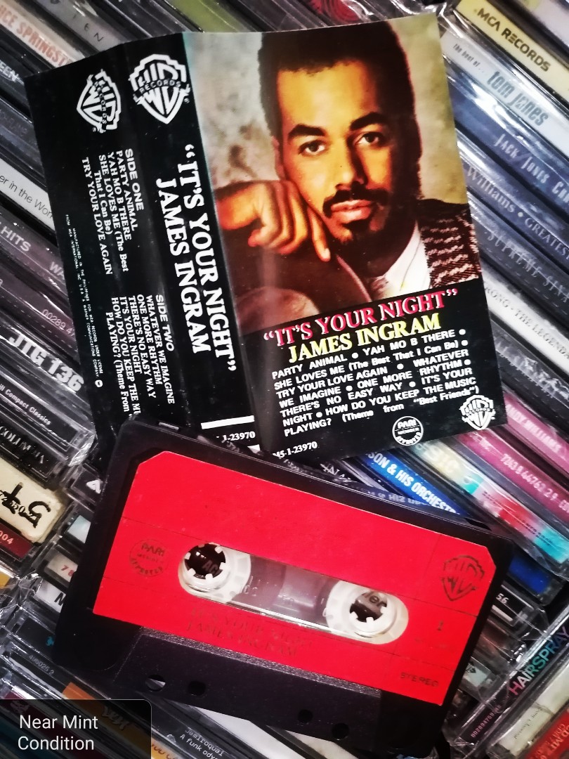 James Ingram It's Your Night Cassette Tape Original Cassette Tapes For ...