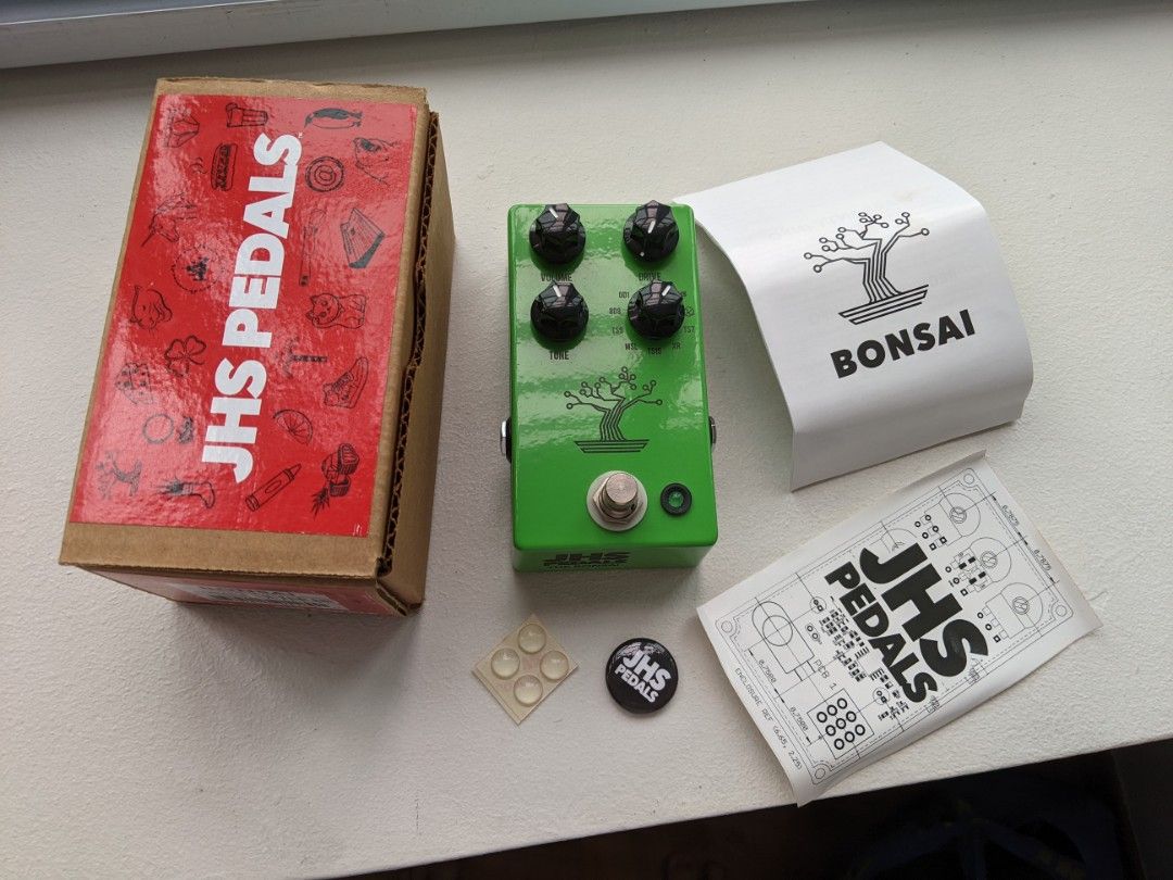 JHS Bonsai 9-way Screamer Overdrive Guitar Effects Pedal, Hobbies ...
