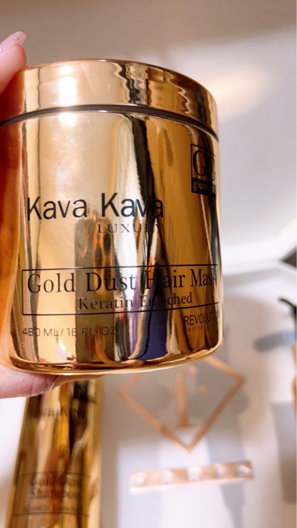 Kava Kava gold dust hair series, Beauty & Personal Care, Hair on Carousell