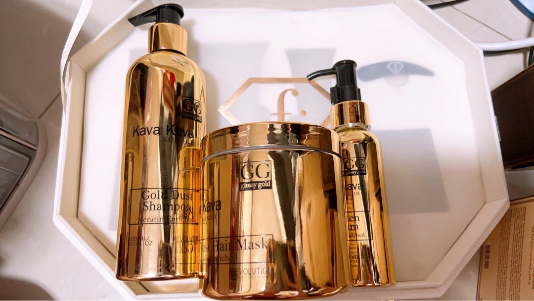 Kava Kava gold dust hair series, Beauty & Personal Care, Hair on Carousell