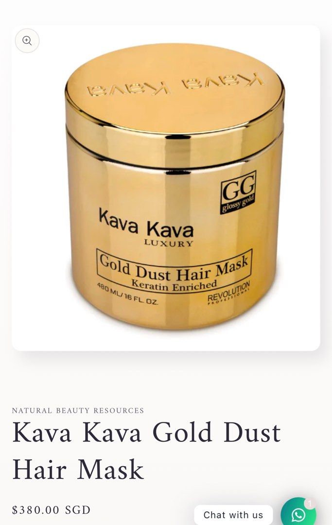 Kava Kava gold dust hair series, Beauty & Personal Care, Hair on Carousell