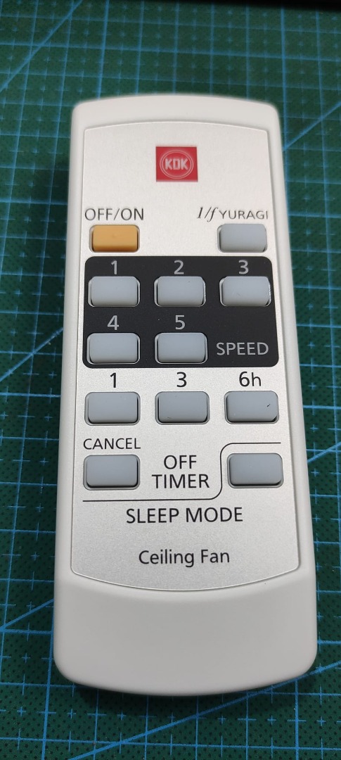 KDK ceiling fan remote controller KDK R56SV KDK K14Y2 KDK K15Y2 ...