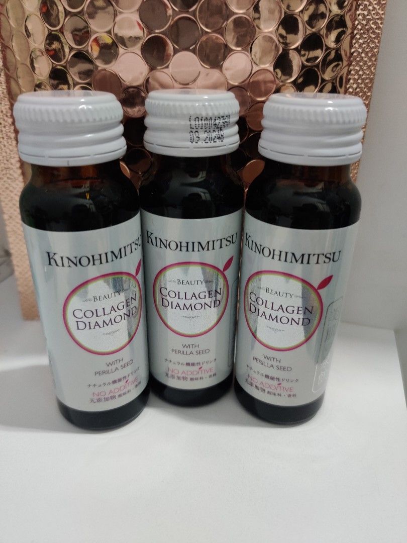 Kinohimitsu Collagen Diamond Drink, Health & Nutrition, Health ...