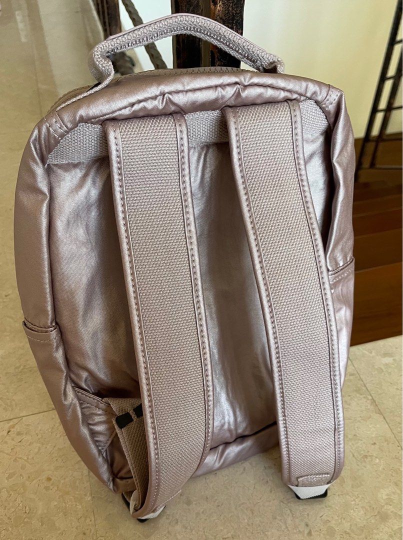 Kipling metallic rose backpack, Women's Fashion, Bags & Wallets ...