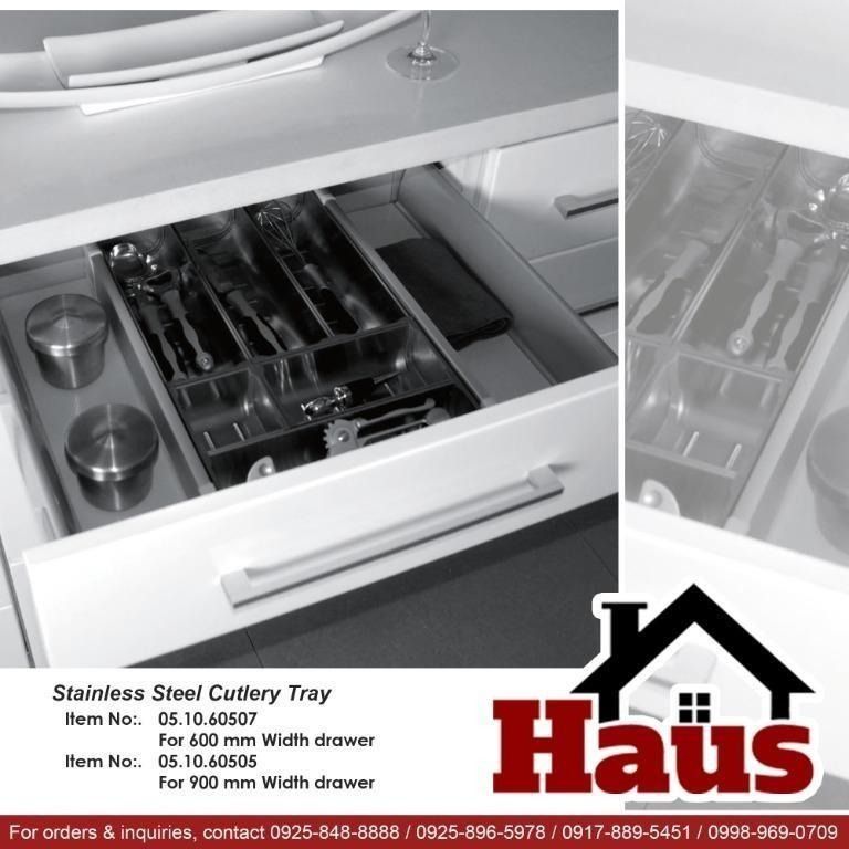 Kitchen Organizer - Stainless Cutlery Tray, Commercial & Industrial ...