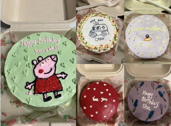 Korean Bento cakes Halal, Food & Drinks, Homemade Bakes on Carousell