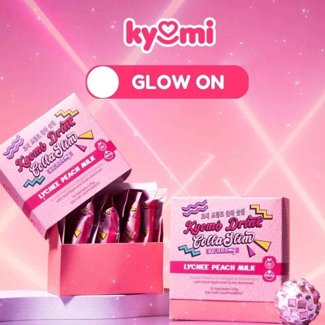 Kyomi collaslim lychee peach milk drink, Food & Drinks, Other Food ...