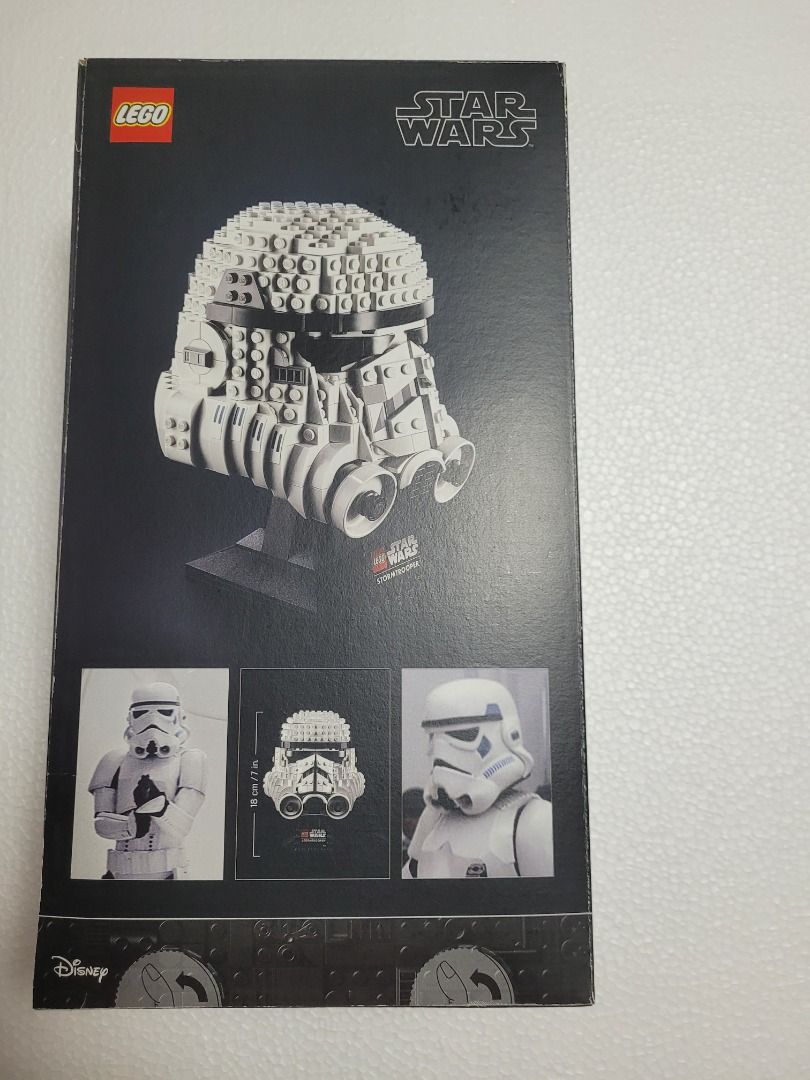 lego stormtrooper helmet, Hobbies & Toys, Toys & Games on Carousell