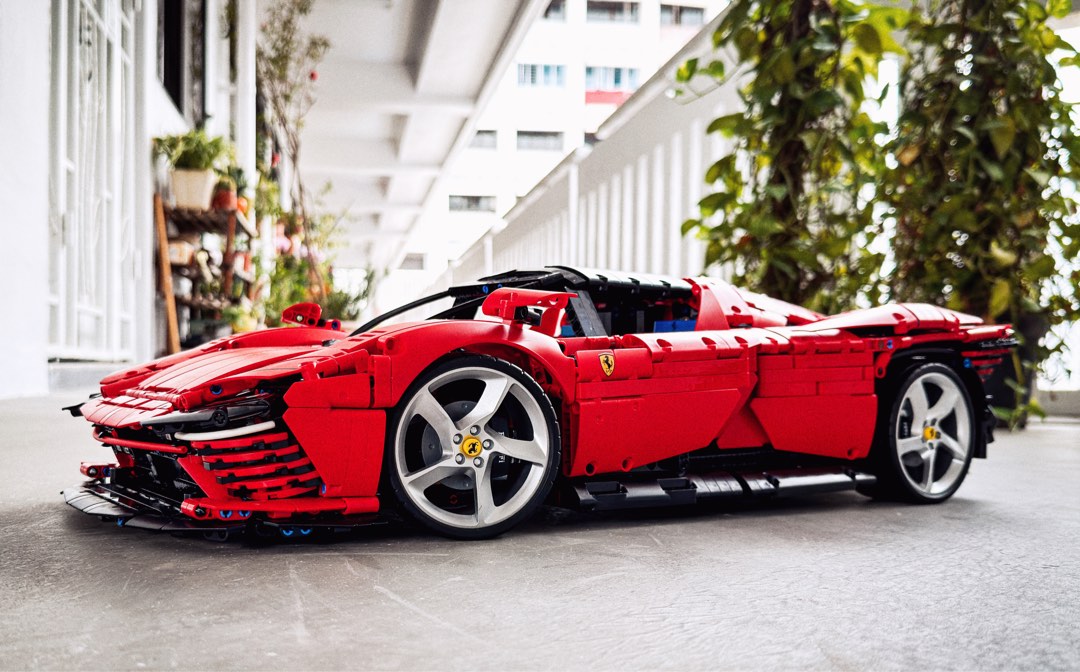 LEGO Technic Ferrari Daytona SP3 *FULLY ASSEMBLED*, Hobbies & Toys ...