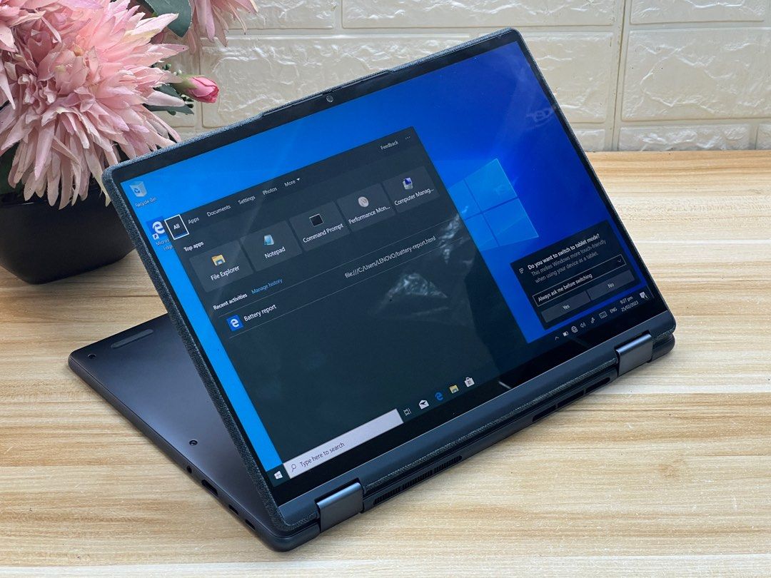 Lenovo Ideapad 82UD Touch-screen 2 in 1 Convertible Laptop Ryzen 5 ...