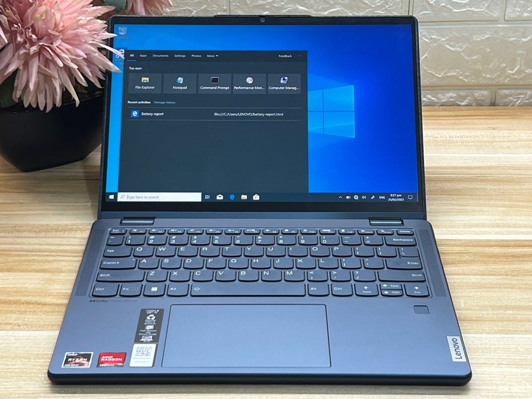 Lenovo Ideapad 82UD Touch-screen 2 in 1 Convertible Laptop Ryzen 5 ...