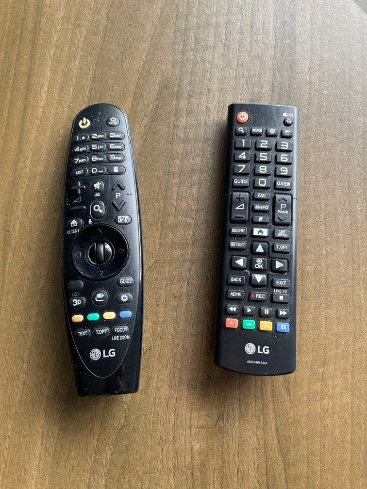 LG tv remote controls, TV & Home Appliances, TV & Entertainment, TV ...
