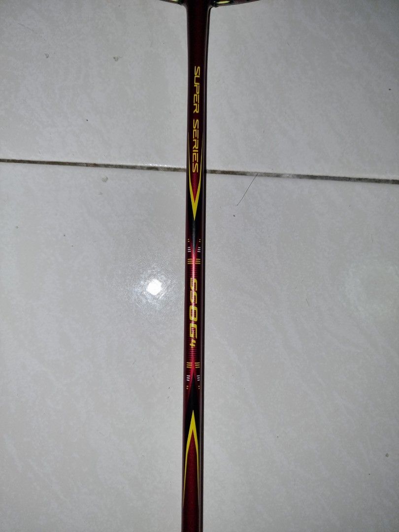 Li-Ning Super Series SS8G4 Badminton Racket, Sports Equipment, Sports ...