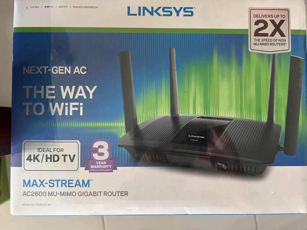 Linksys next gen AC router, Computers & Tech, Office & Business ...