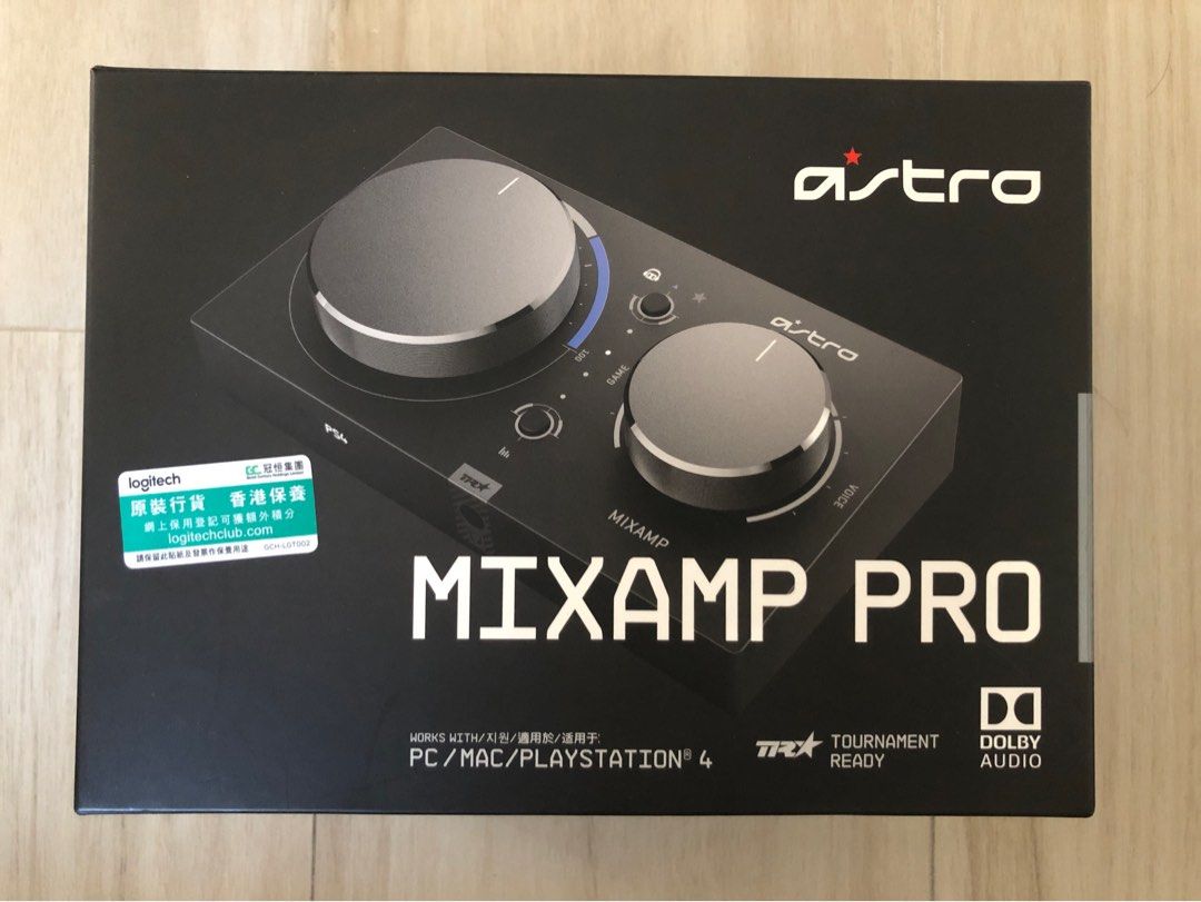 Logitech Astro MixAmp Pro TR, 音響器材, Soundbar、揚聲器、藍牙喇叭、耳擴 - Carousell