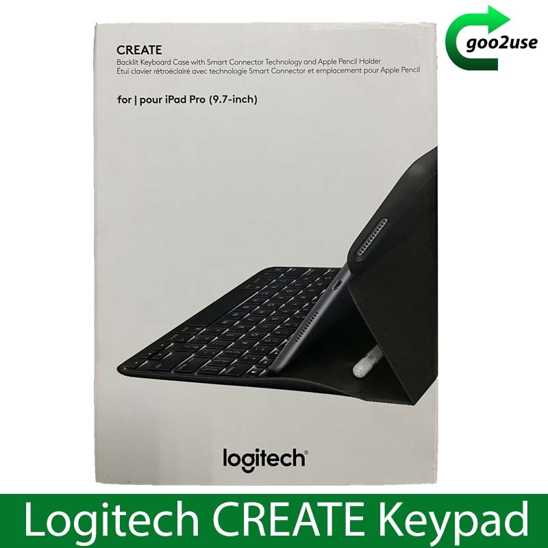Logitech CREATE Keyboard Case with Smart Connector iPad Pro (9.7-inch ...