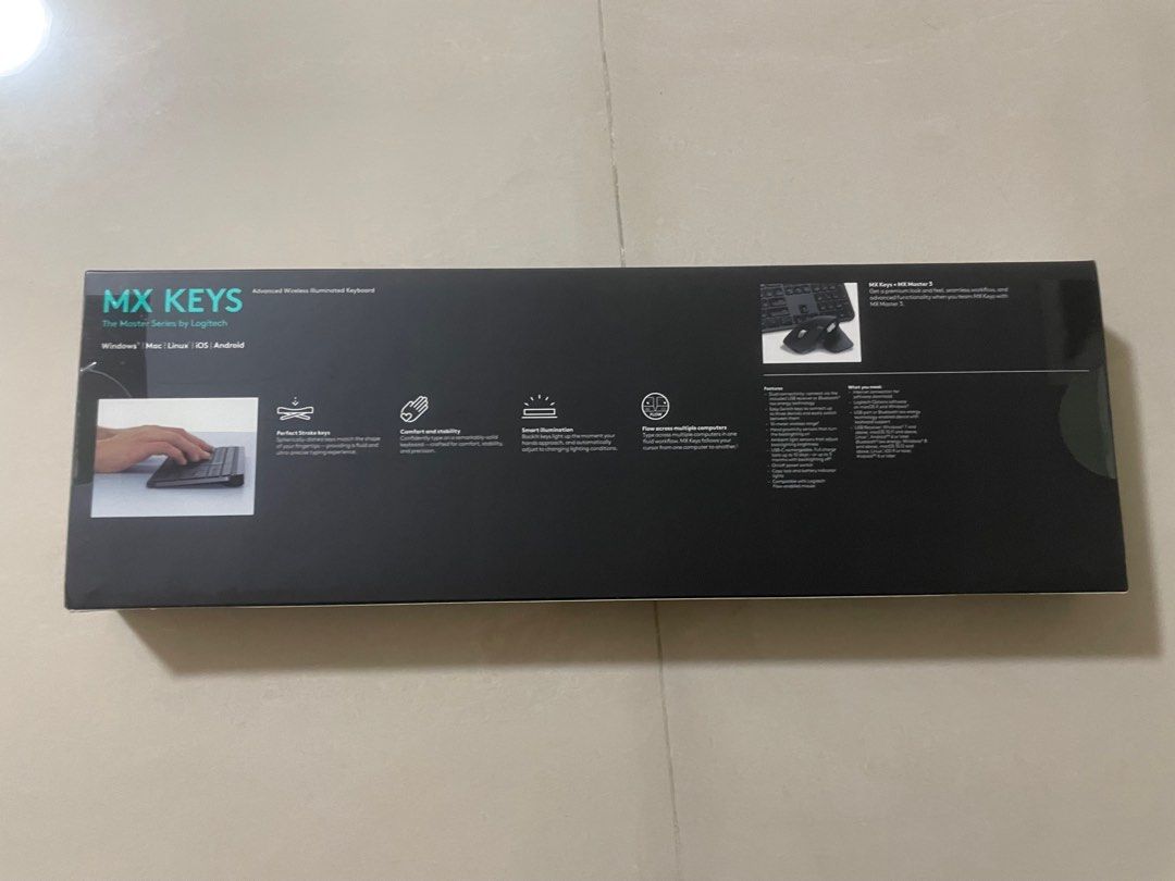 Logitech MX Keys, Computers & Tech, Parts & Accessories, Computer ...