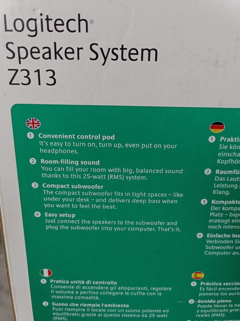 Logitech Speaker System Audio Soundbars Speakers Amplifiers On Carousell