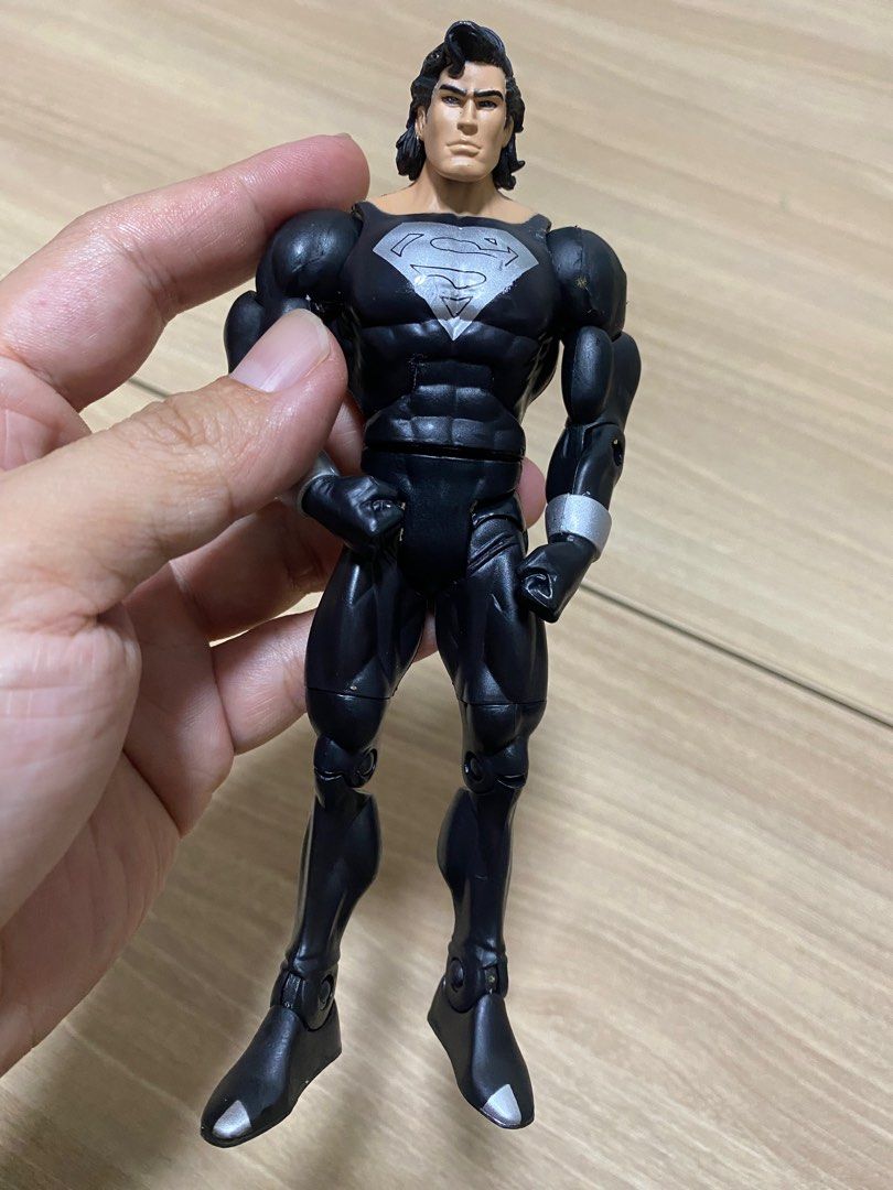 Mattel DCUC Superman figures Steel Black Suit Supergirl Eradicator ...