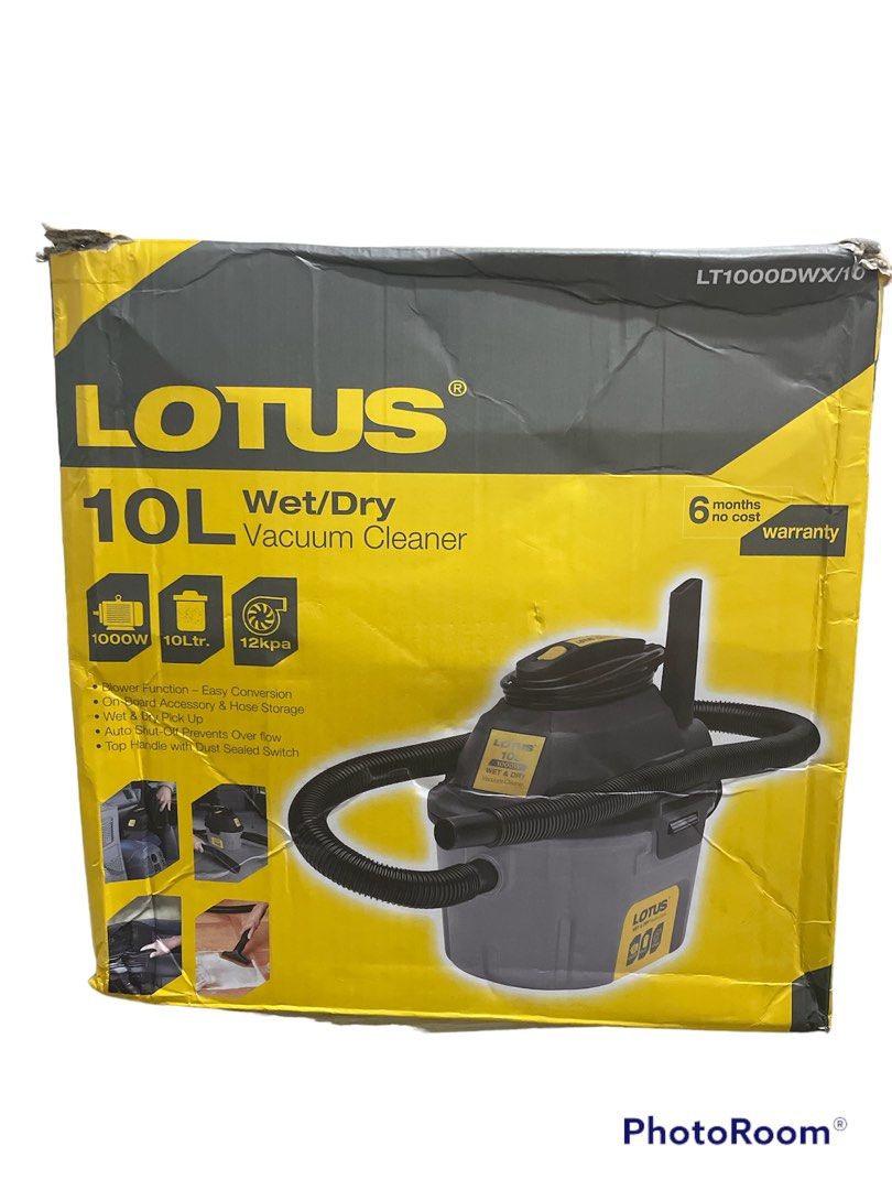 Lotus Wet/Dry 10 liters, TV & Home Appliances, Vacuum Cleaner ...