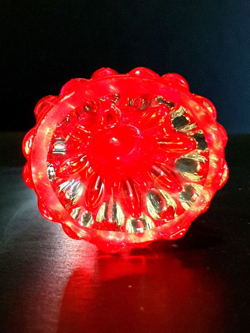 Vintage collectible Made in Japan OREAD mouth blown art glass vase ...
