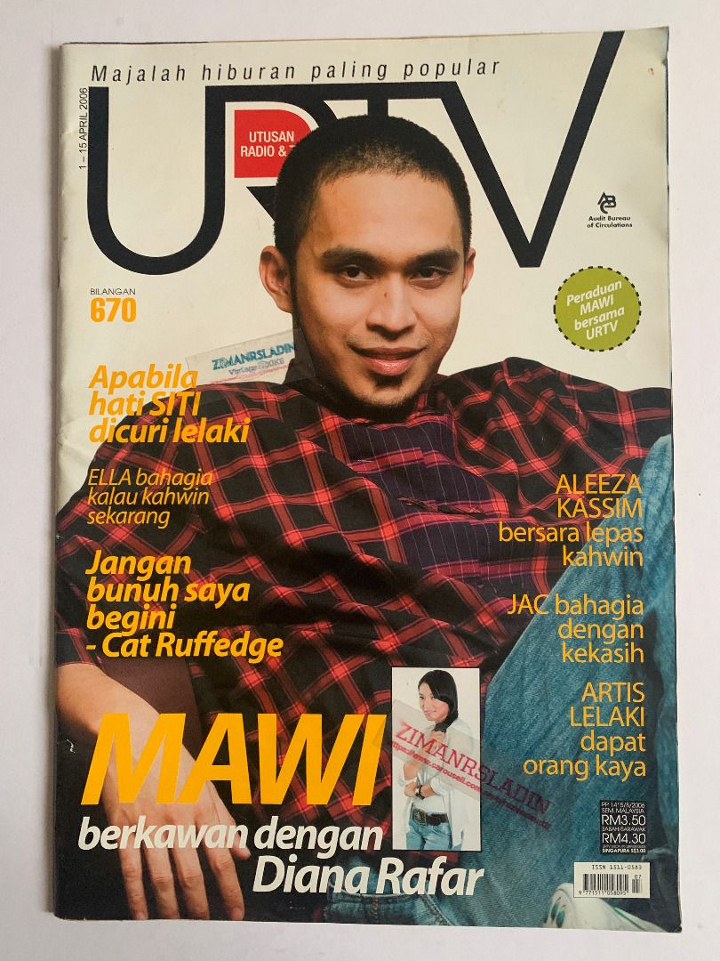 Majalah URTV Bil 670_2006, Hobbies & Toys, Books & Magazines, Magazines ...