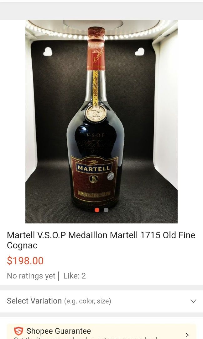 Martell vsop 3L, Food & Drinks, Alcoholic Beverages on Carousell