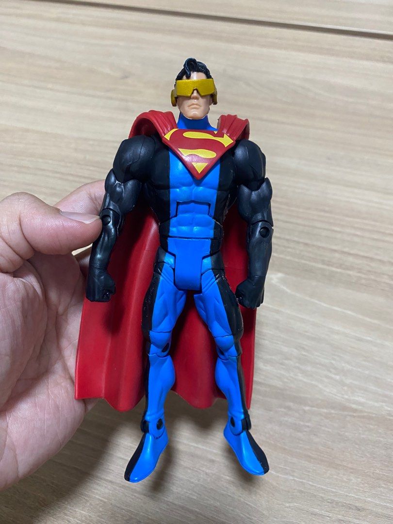 Mattel DCUC Superman figures Steel Black Suit Supergirl Eradicator ...