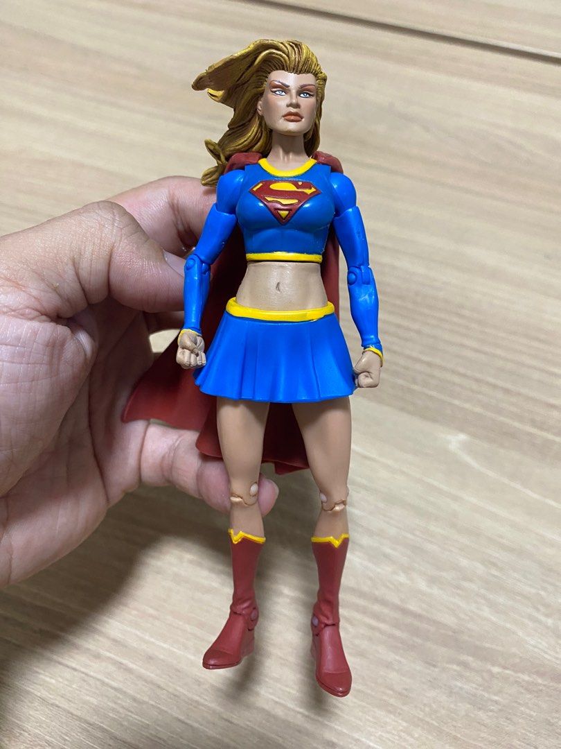 Mattel DCUC Superman figures Steel Black Suit Supergirl Eradicator ...