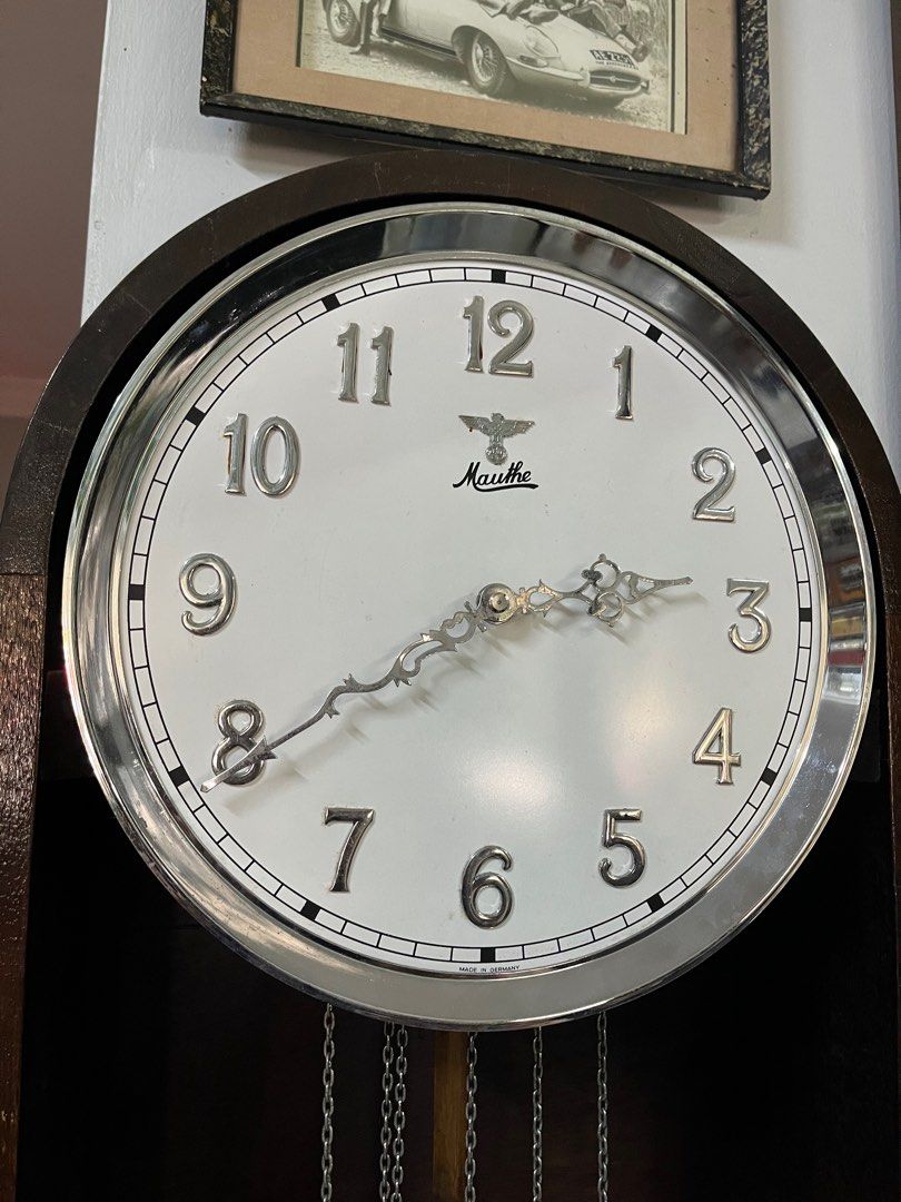 Mauthe Grandfather Clock Germany, Hobbies & Toys, Collectibles ...