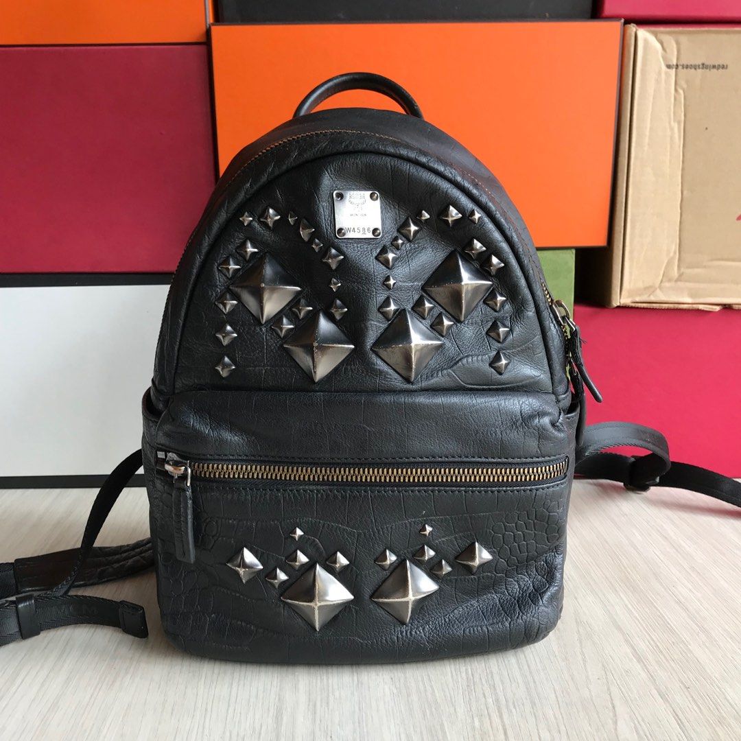studded backpack men