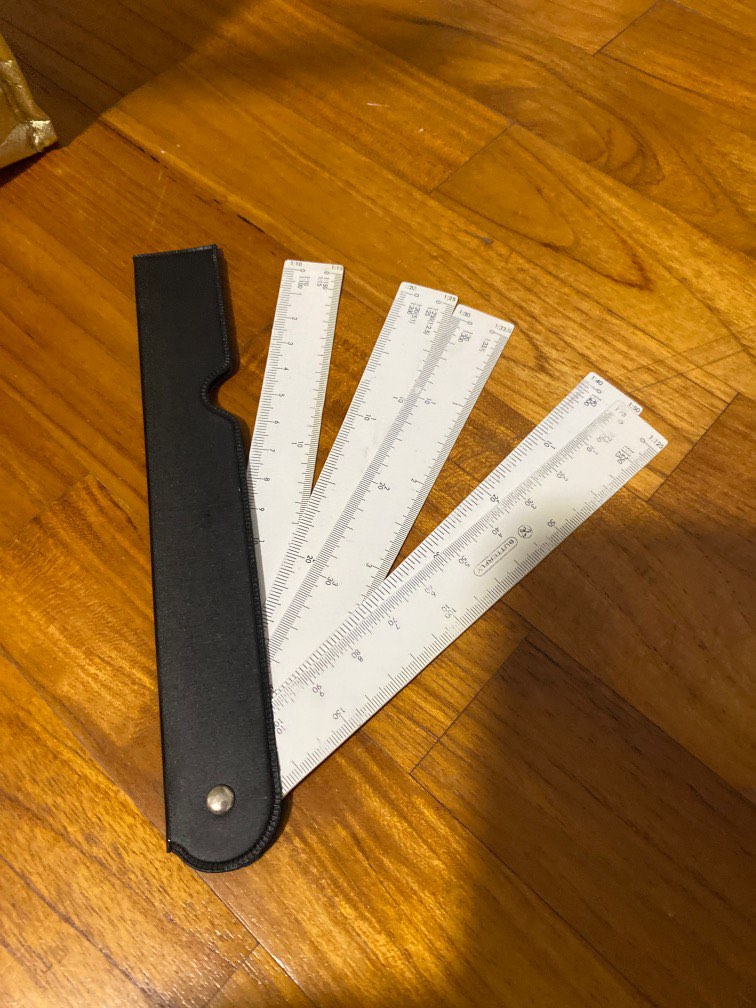 Measurement rulers used in design, Everything Else on Carousell