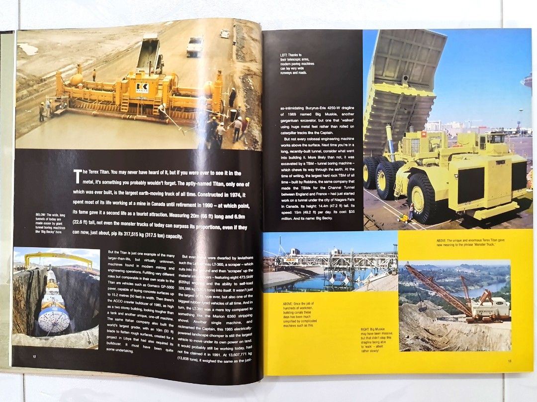 Mega Machines : The Biggest Machines Ever Built by Richard Gunn, 256 ...