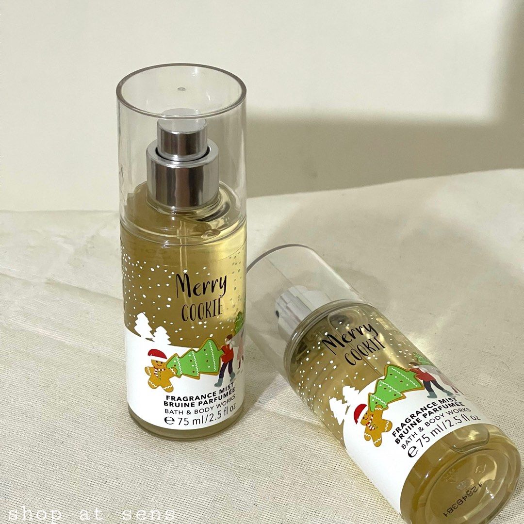 MERRY COOKIE Bath & Body Works Fragrance Mist 75 ml, Beauty & Personal ...