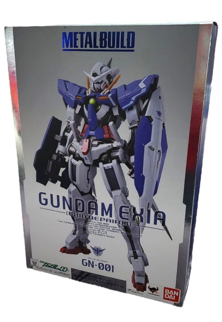 Metal build 00 Raiser/Seven Swords, Exia & 00 Quanta, Hobbies & Toys, Toys & Games on Carousell