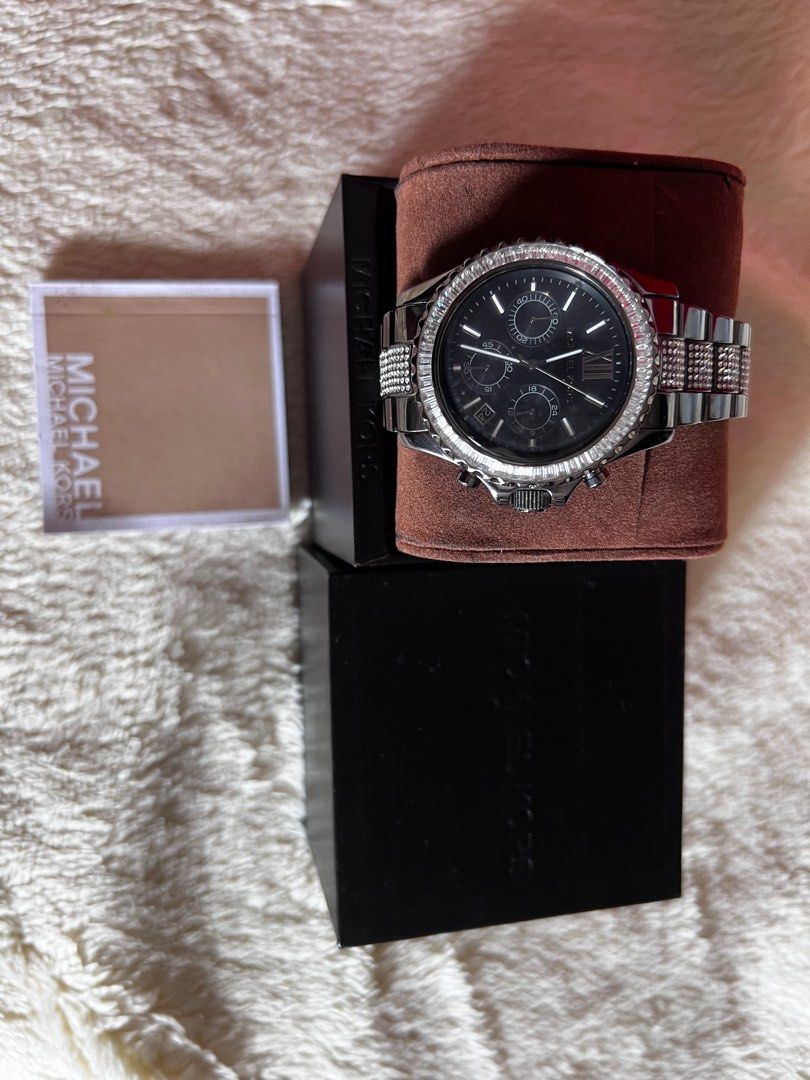 Michael Kors everest glitz gunmetal on Carousell