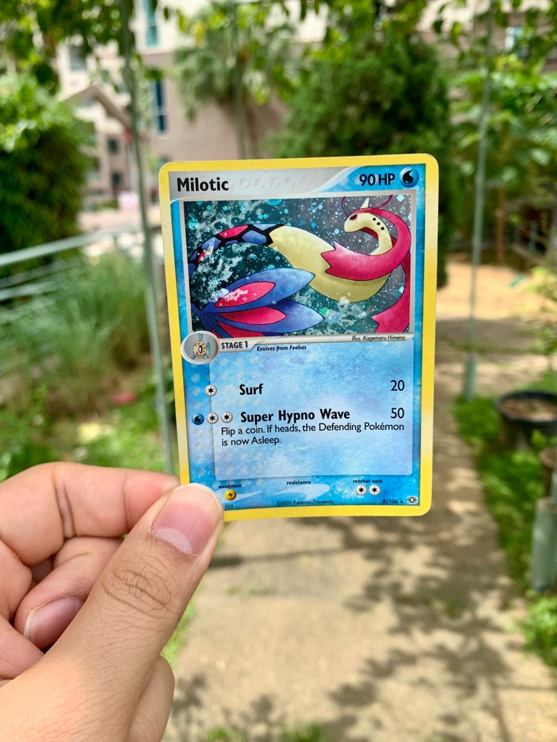 Milotic Holo 8/106 EX Emerald TCG Pokemon Cards Vintage, Hobbies & Toys ...
