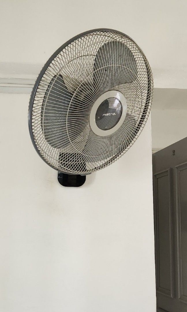 Mistral Wall fan 12 inch, Furniture & Home Living, Lighting & Fans ...
