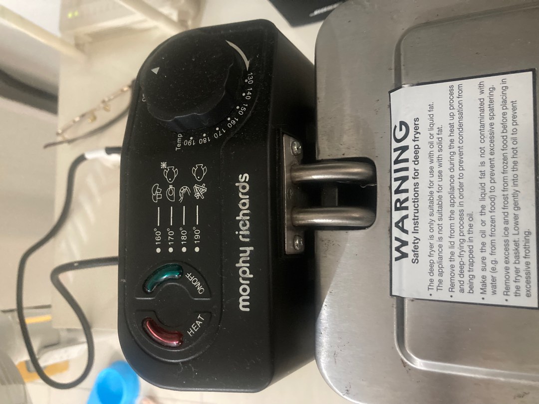 Morphy Richards fryer, TV & Home Appliances, Kitchen Appliances, Fryers ...
