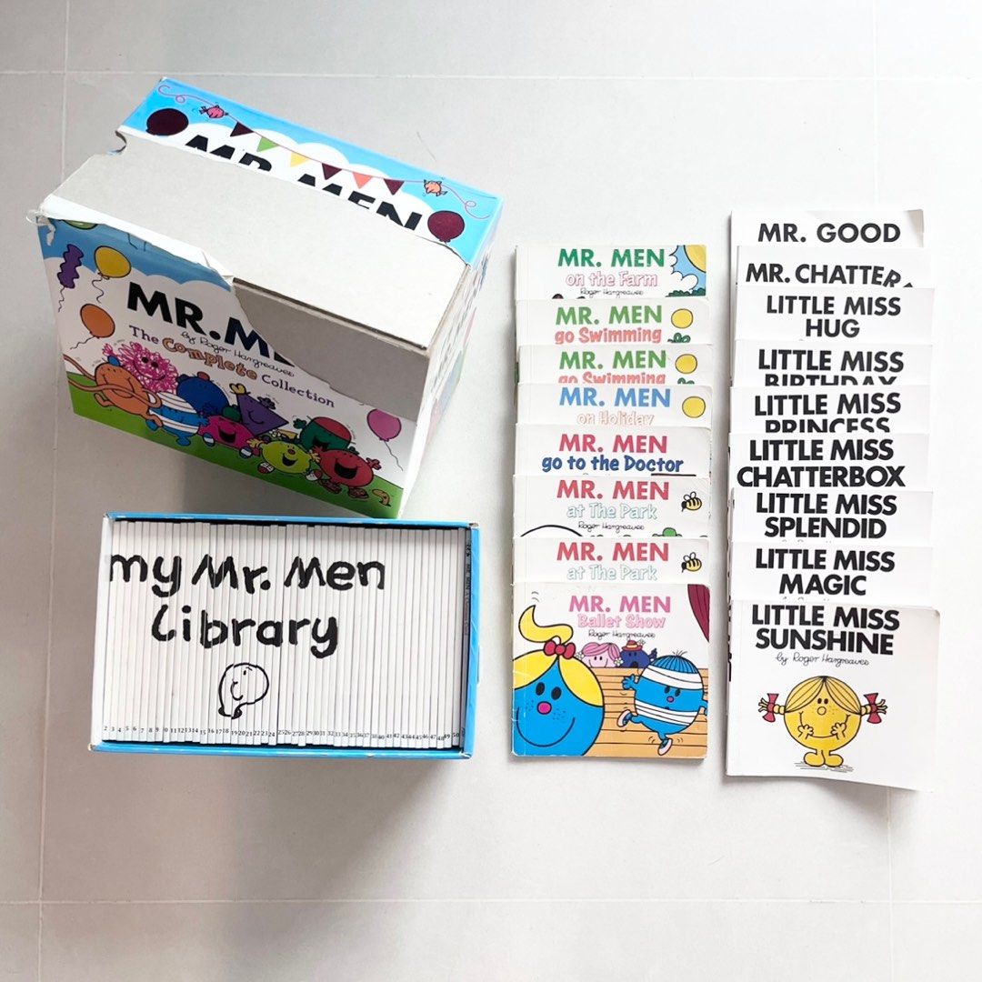 Mr Men & Little Miss Books, Hobbies & Toys, Books & Magazines, Children ...